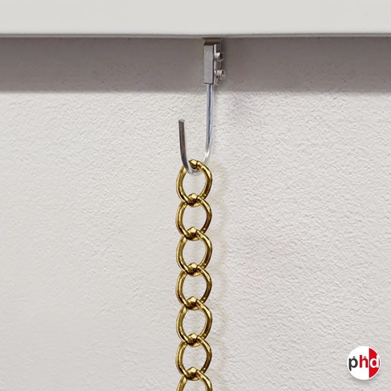 Clip Rail Chain Hanging Kit | Steel Picture Chain for Gallery Systems