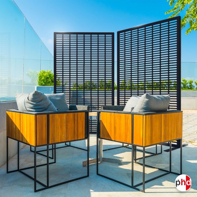 Freestanding Decorative Panels | Metal Privacy Screens & Expo Screens