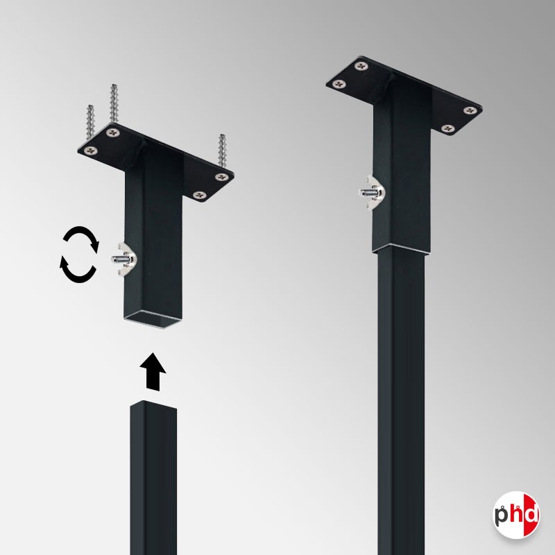 MEP Unit Hanging Kit | Heavy Duty Rod Suspension Fittings | 200kg Cap